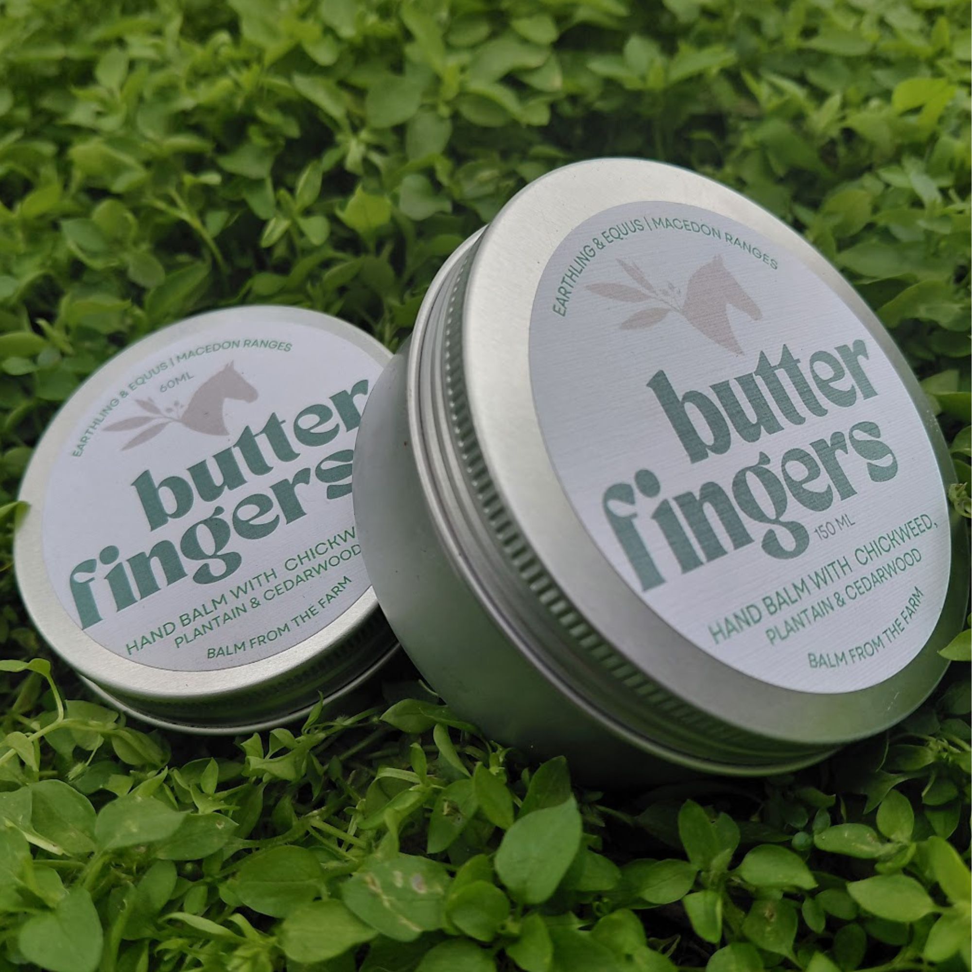 Butter Fingers – Hand Balm with Chickweed & Plantain - Earthling & Equus